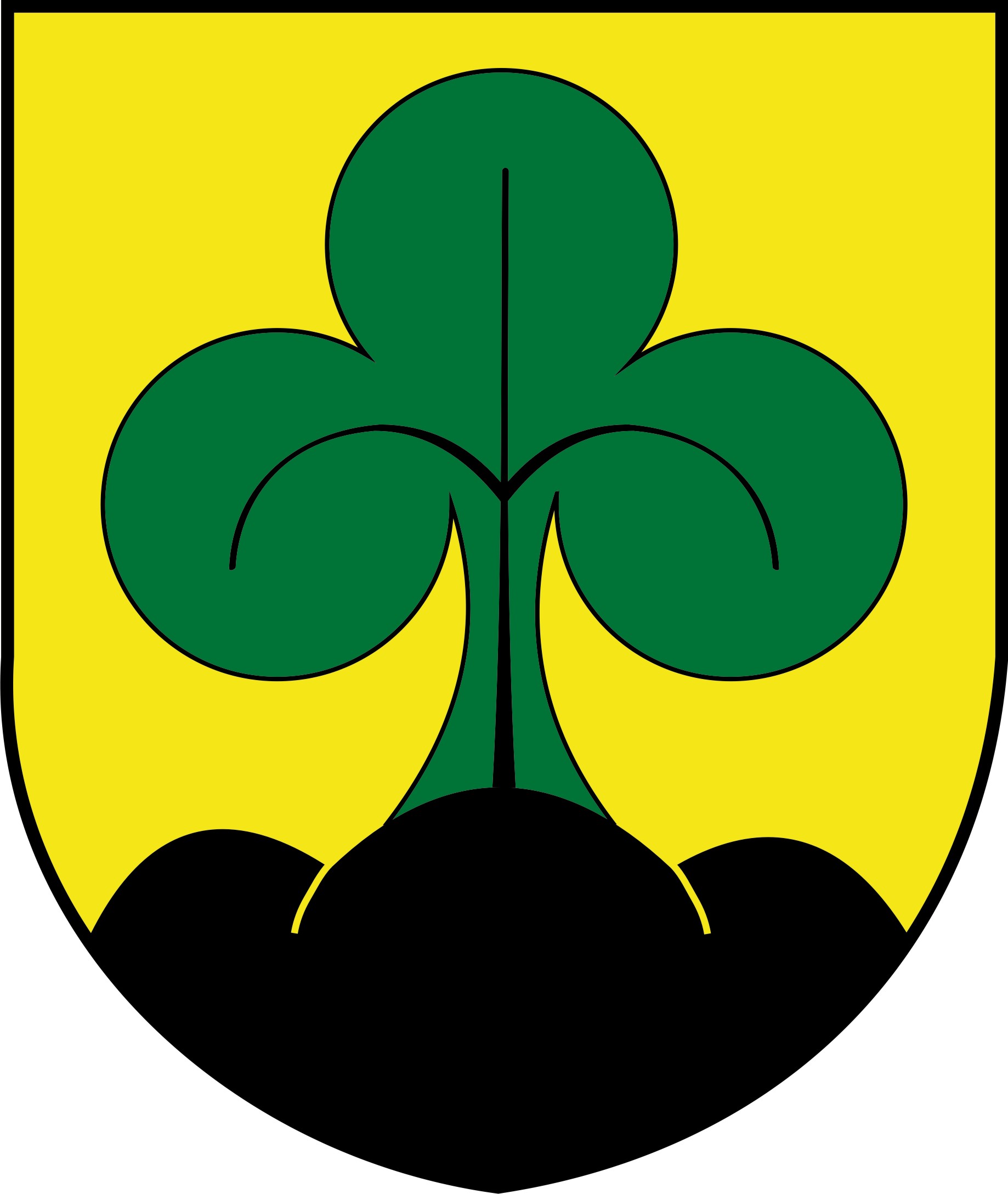 Znaky a vlajky místních částí, osad a čtvrtí